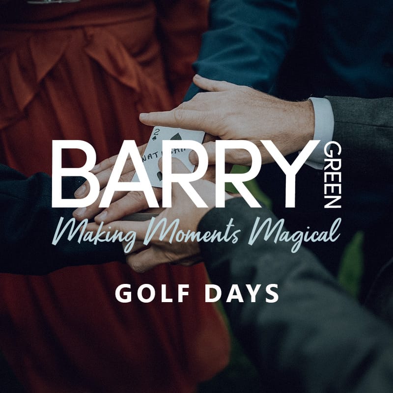 Golf Day Magician London | Barry Green – Close-Up Magic for Club Events